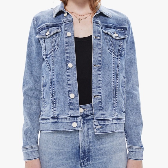 MOTHER | Jackets & Coats | Nwt Mother Denim Jacket The Pocket Bruiser ...
